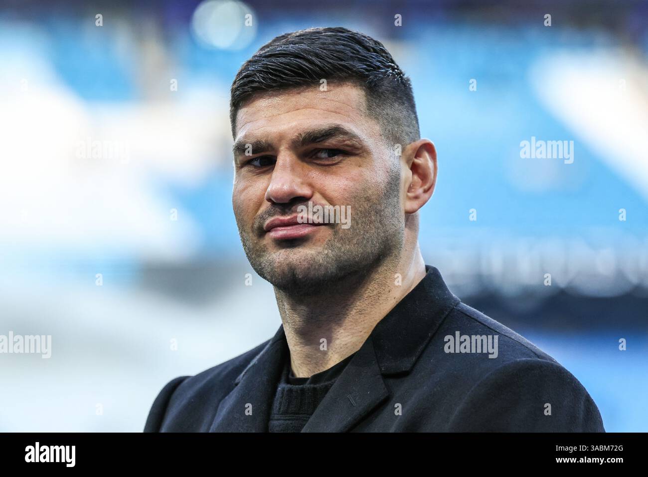 Manchester, UK. 02nd Apr, 2025. Filip Hrgovi? professional boxer ahead ...