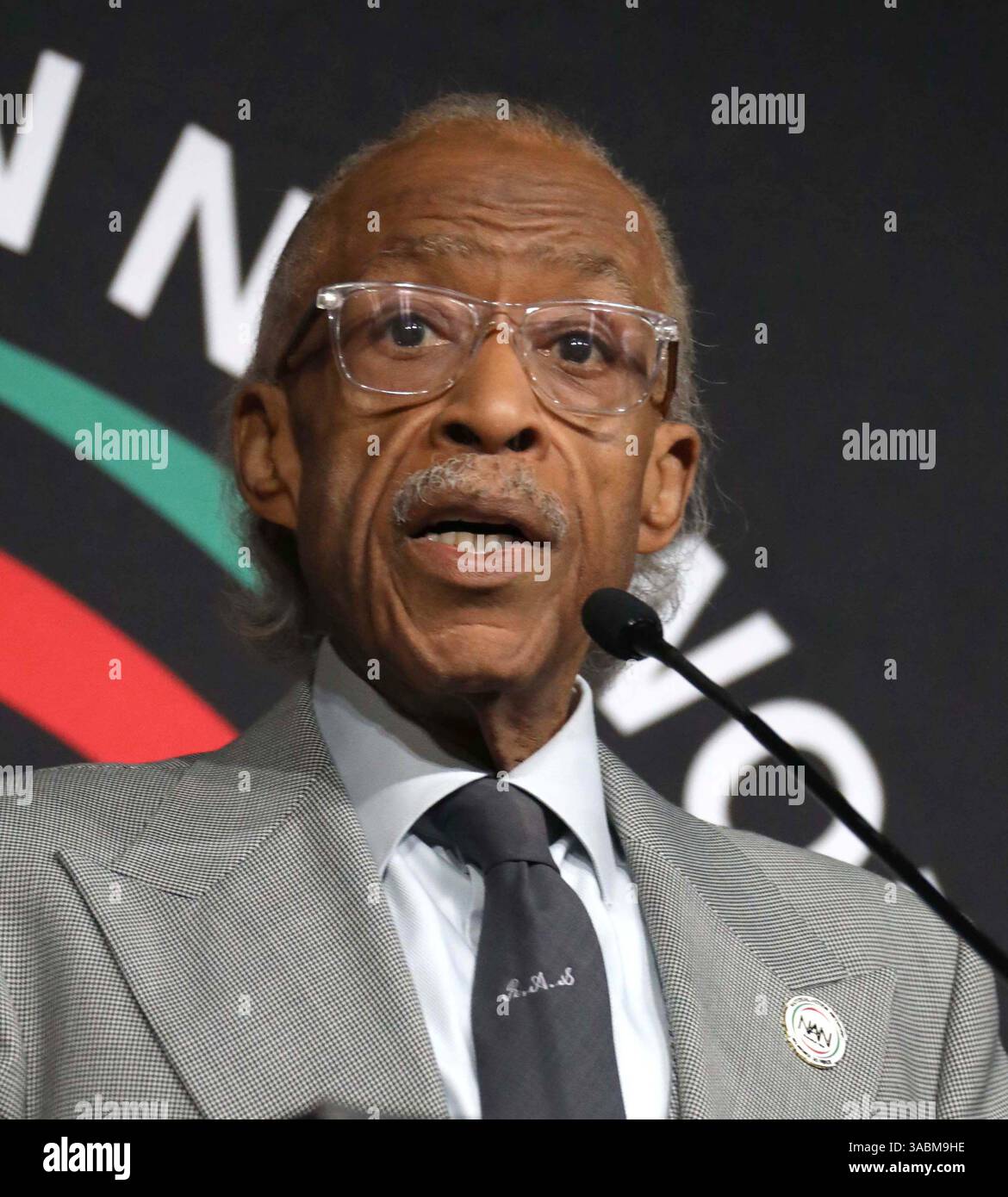 New York, New York, USA. 2nd Apr, 2025. REV. AL SHARPTON seen at the ...