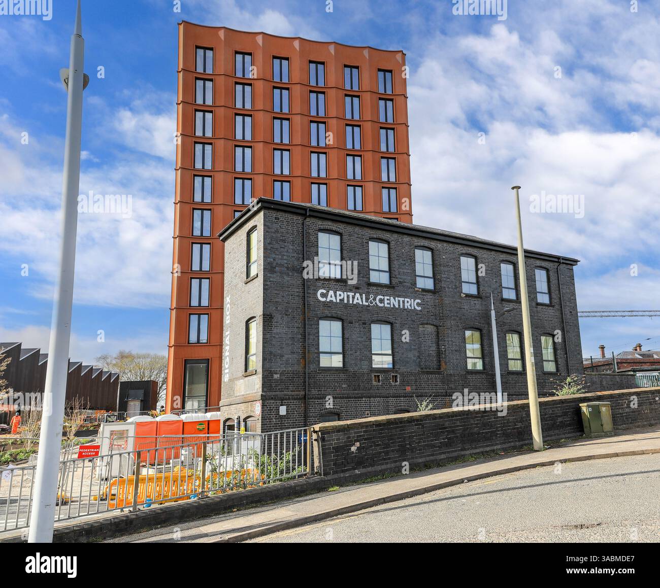 The Goods Yard, a 10-storey, 174 flat apartment building built by ...