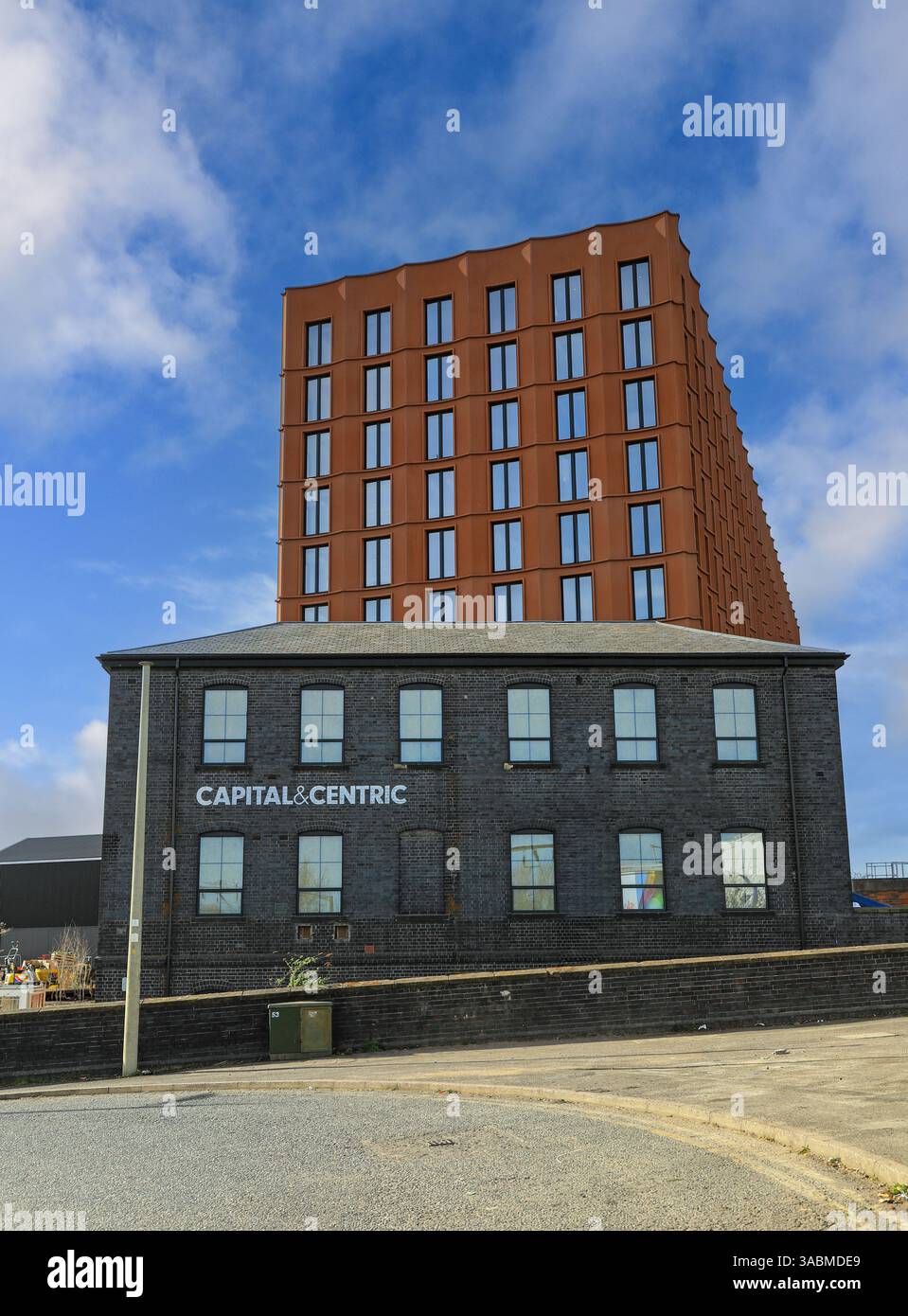 The Goods Yard, a 10-storey, 174 flat apartment building built by ...