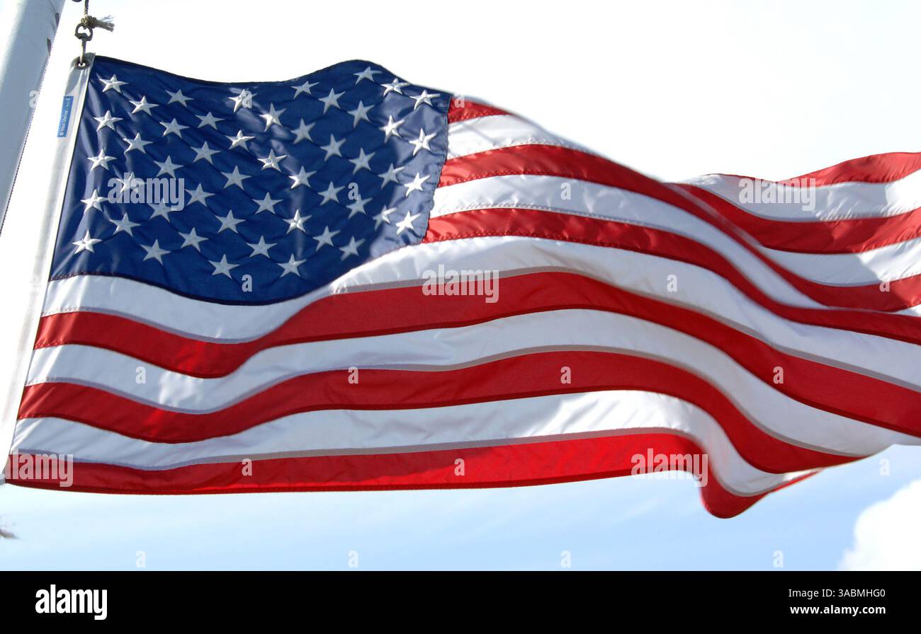 Nov 30, 2007 - San Francisco, California, USA - An American Flag, Old ...