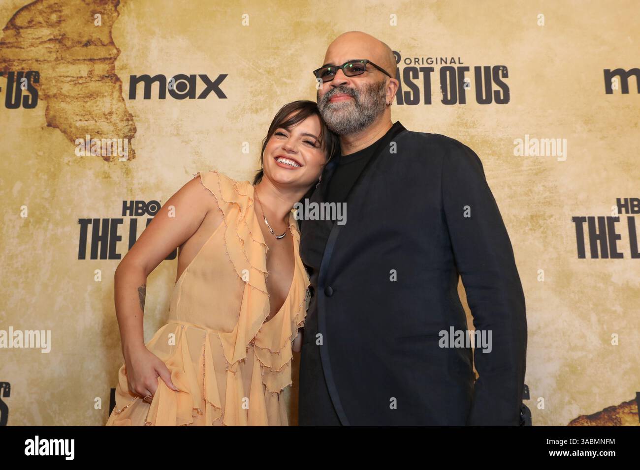 April 2, 2025: Sydney, NSW Australia: ISABELA MERCED and JEFFREY WRIGHT ...