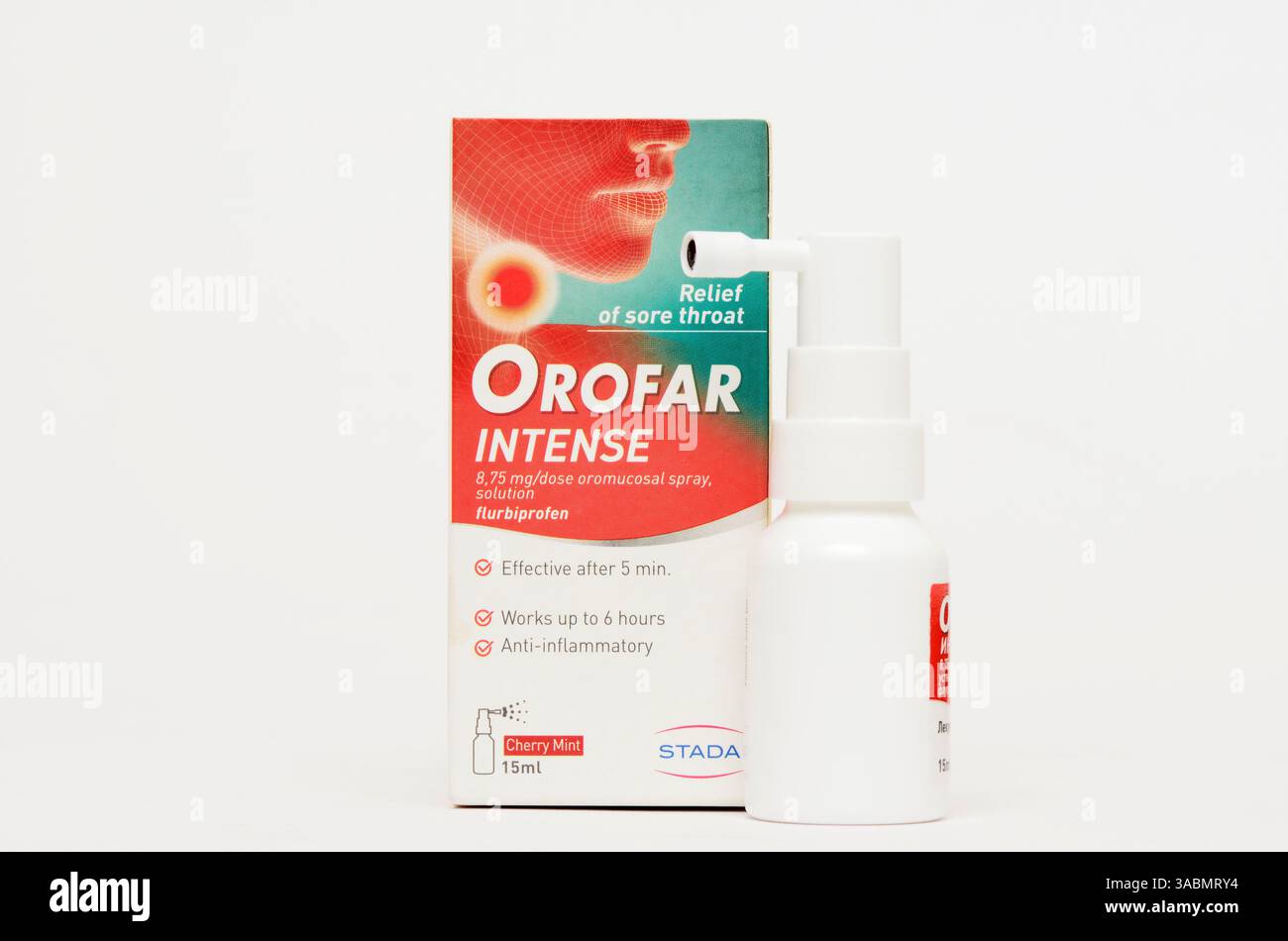 Oromucosal spray solution hi-res stock photography and images - Alamy