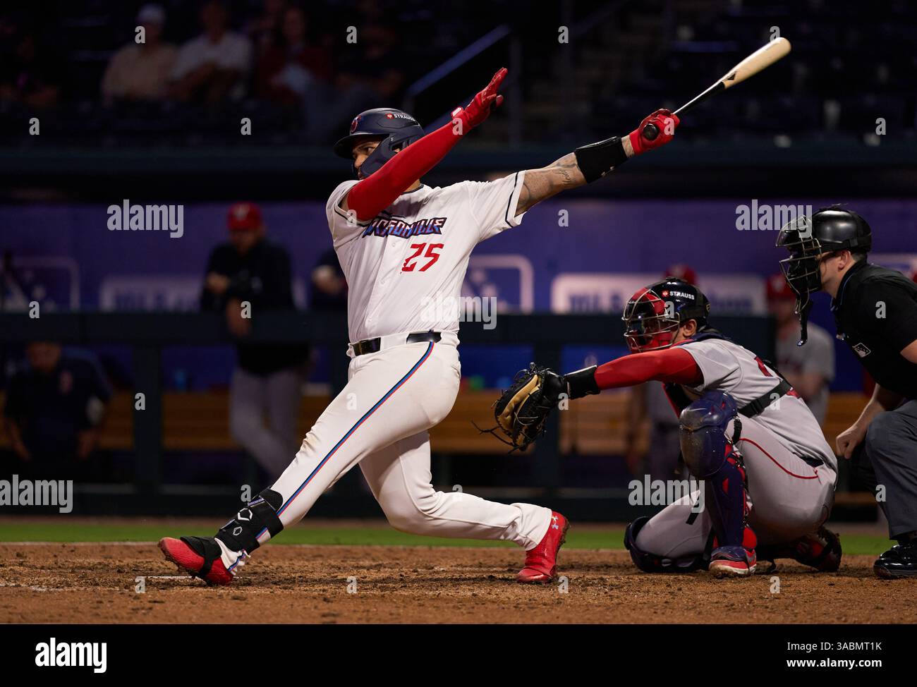 Jacksonville, Florida, USA, 1st Apr, 2025, Worcester Red Sox at ...