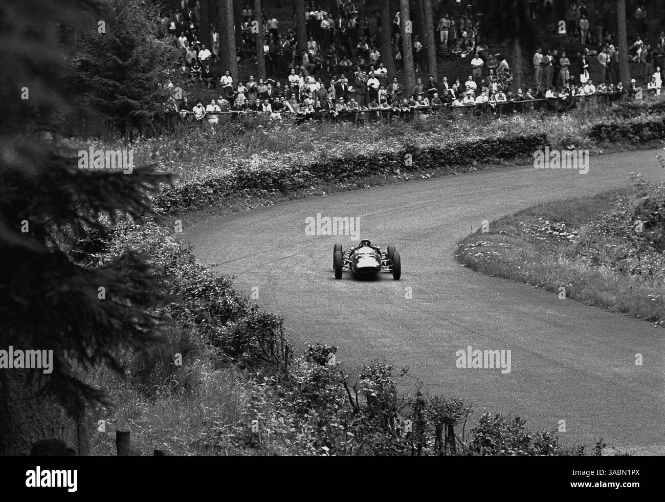 German GP, Nurburgring 6 August 1961..Jim Clark, driving a Lotus 21 ...