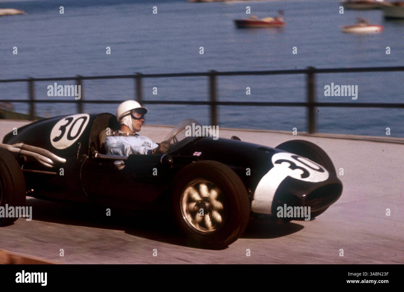 Stirling Moss - Cooper-Climax.Monaco Grand Prix, Monte Carlo, 10 May ...