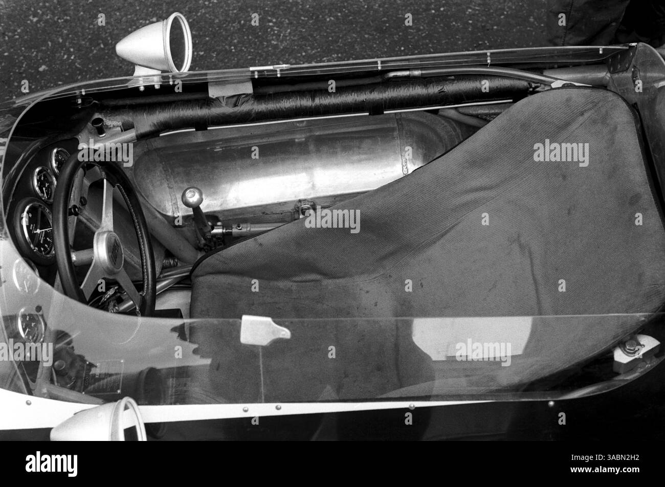 The Cooper T60 Cockpit of race winner Bruce McLaren (NZL)...Monaco ...