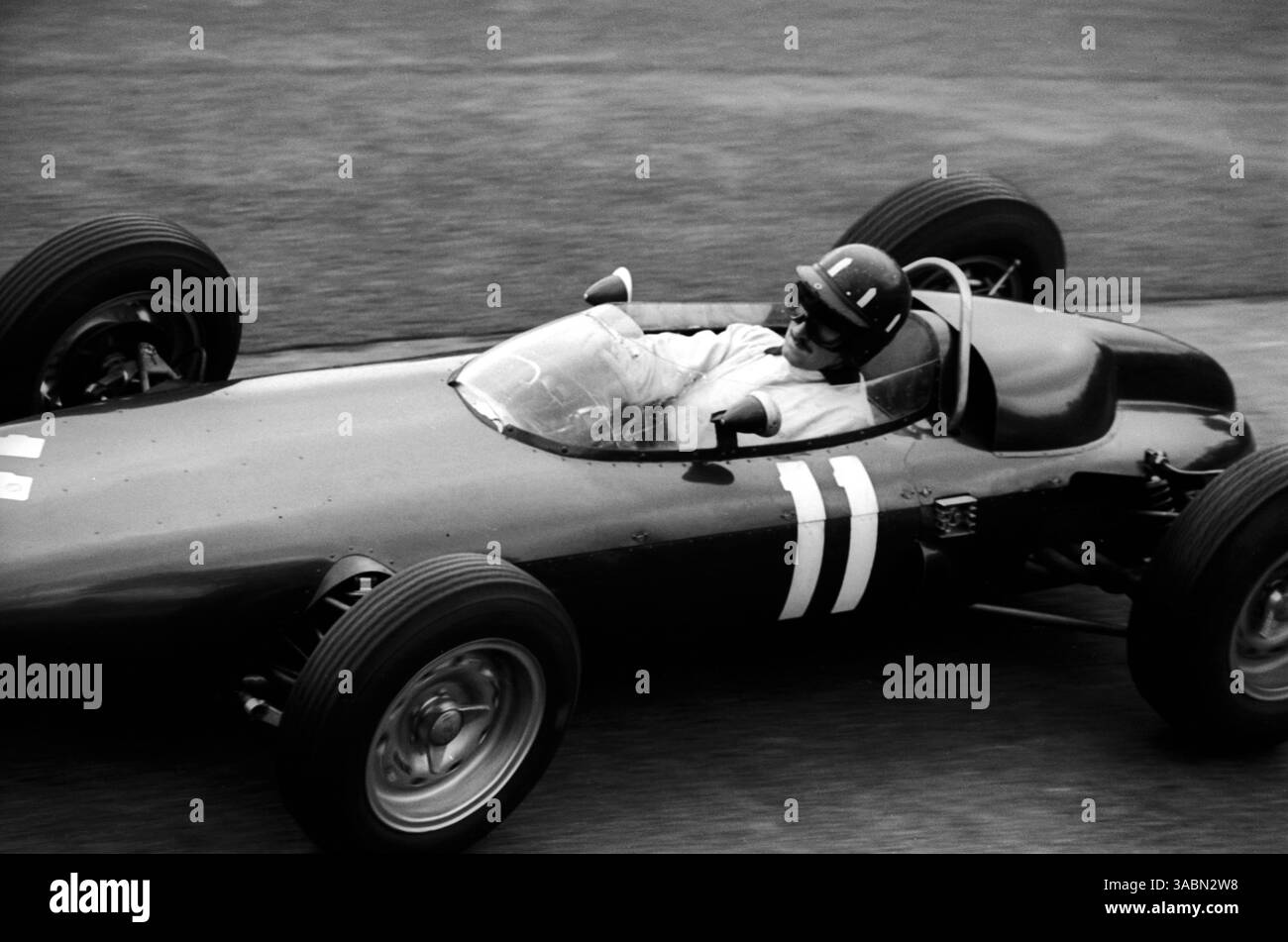 Race winner Graham Hill (GBR) BRM P57...German Grand Prix, Nurburgring ...