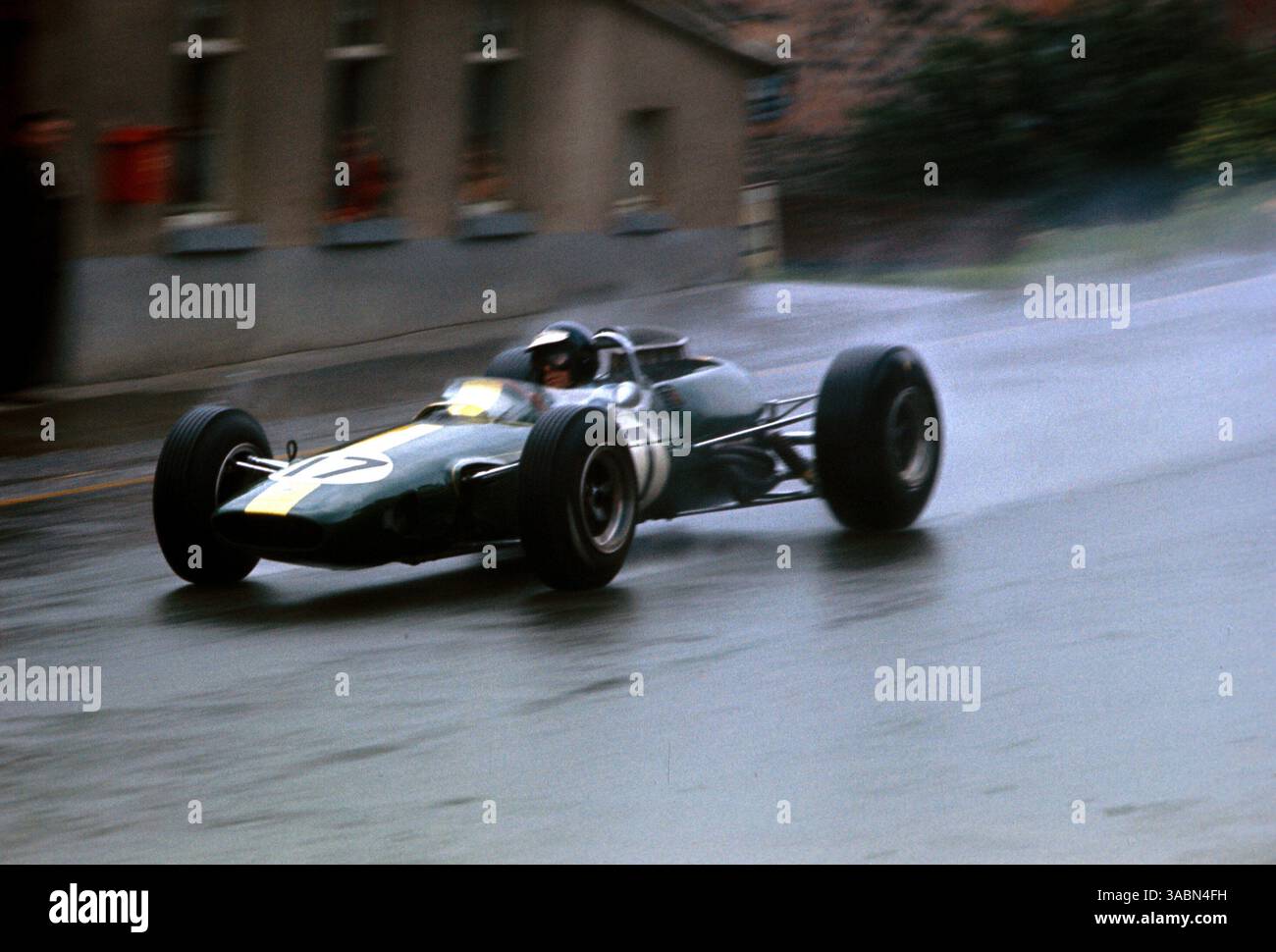 Belgian GP, Spa, 13 June 1965 ..Winner, Jim Clark, Lotus 33 (Credit ...