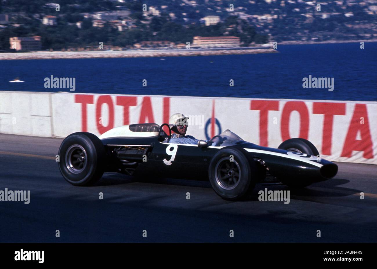 Phil Hill (USA) Cooper T73. 9th palce...Monaco Grand Prix, Monte Carlo ...