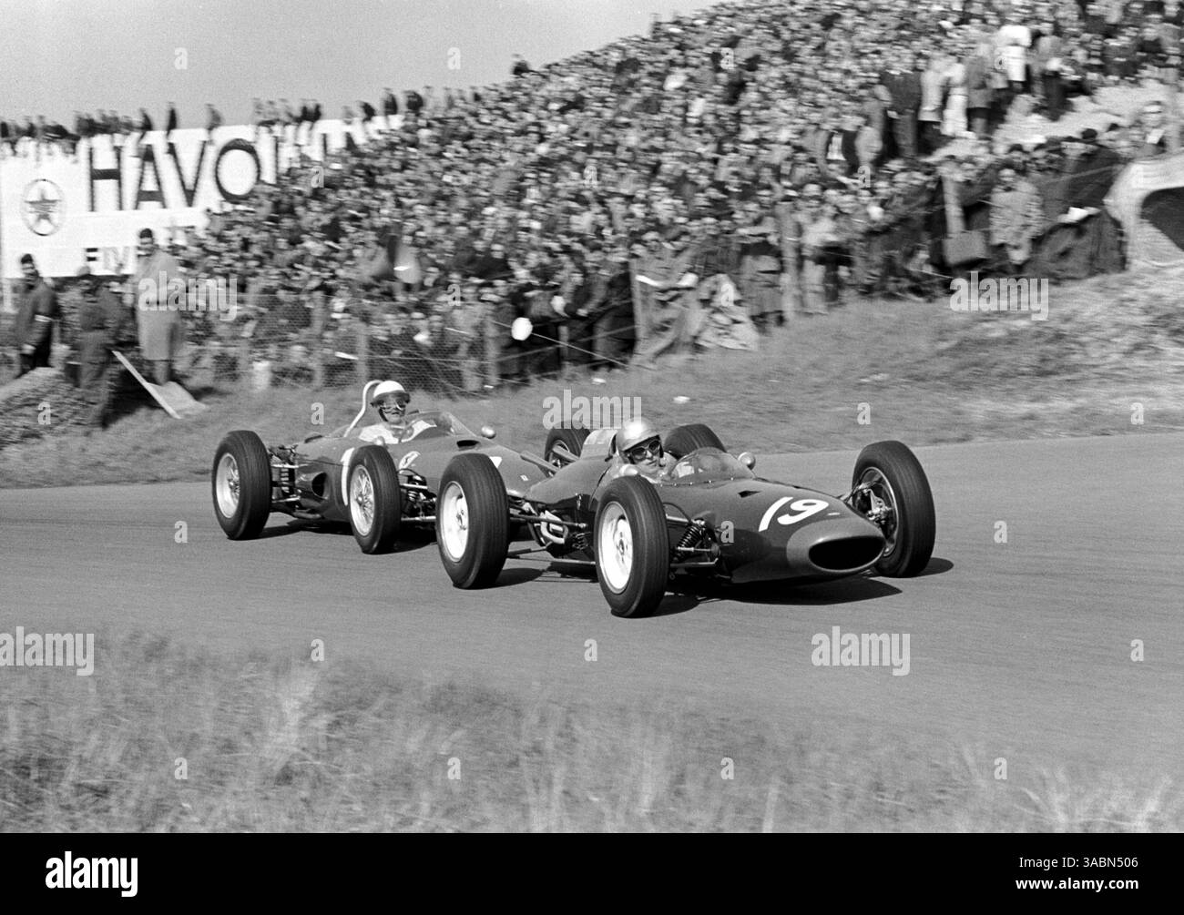 John Surtees (GBR) Lola Mk4, who suffered a heavy accident early in the ...