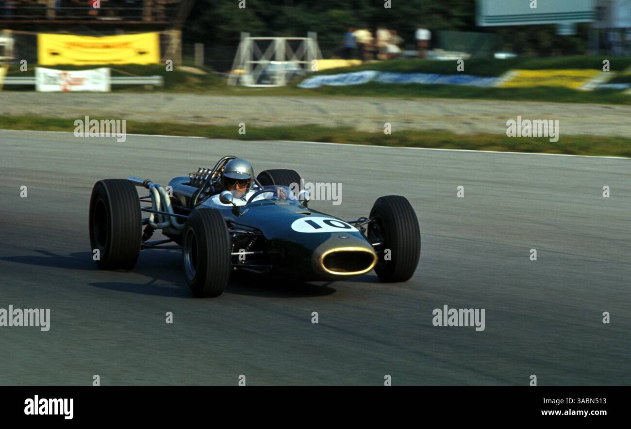 Jack Brabham (AUS) Brabham BT19 retired with an oil leak...Italian ...