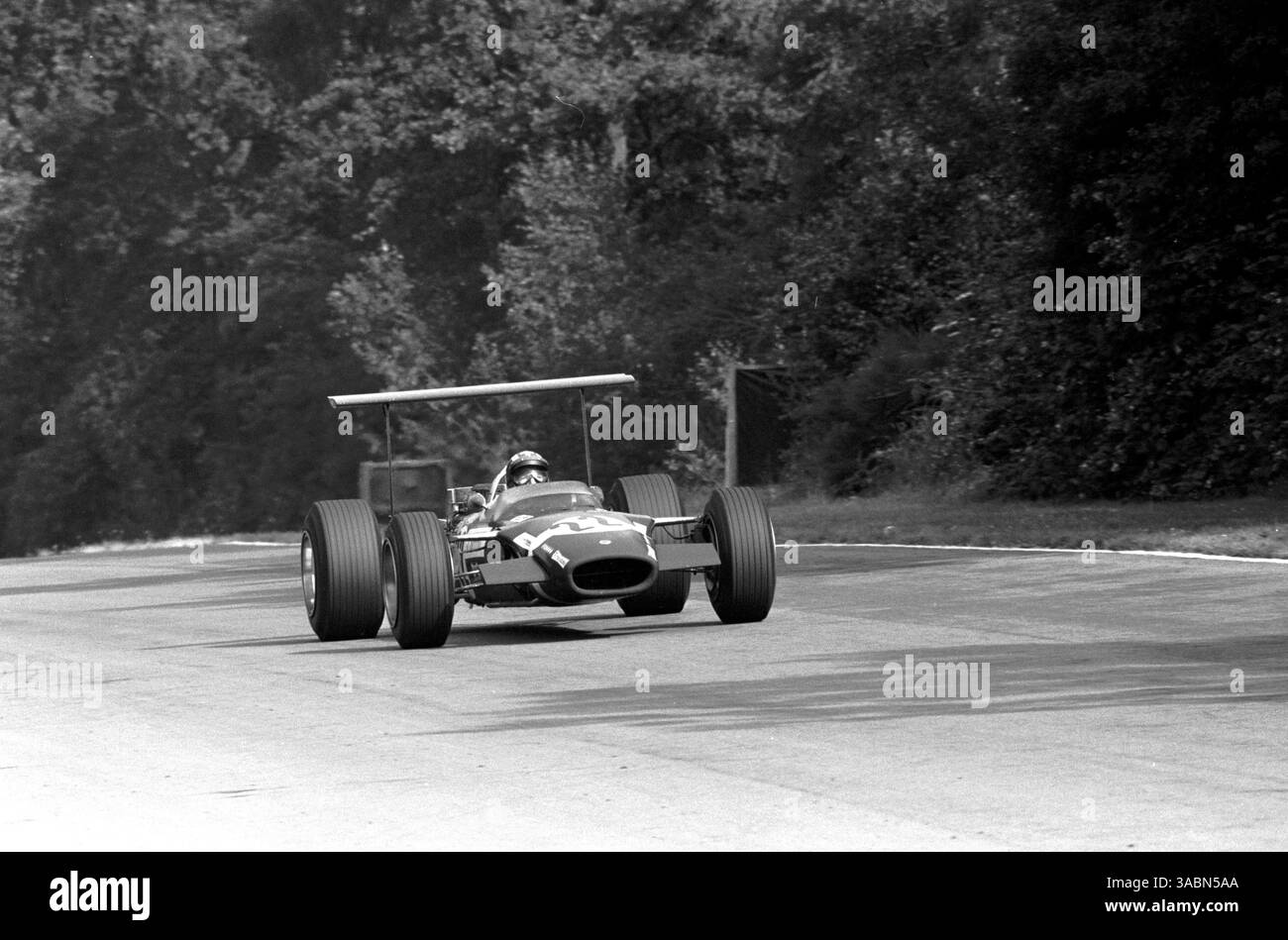 Race winner Jo Stiffert (SUI) Lotus 49B...British Grand Prix, Brands ...