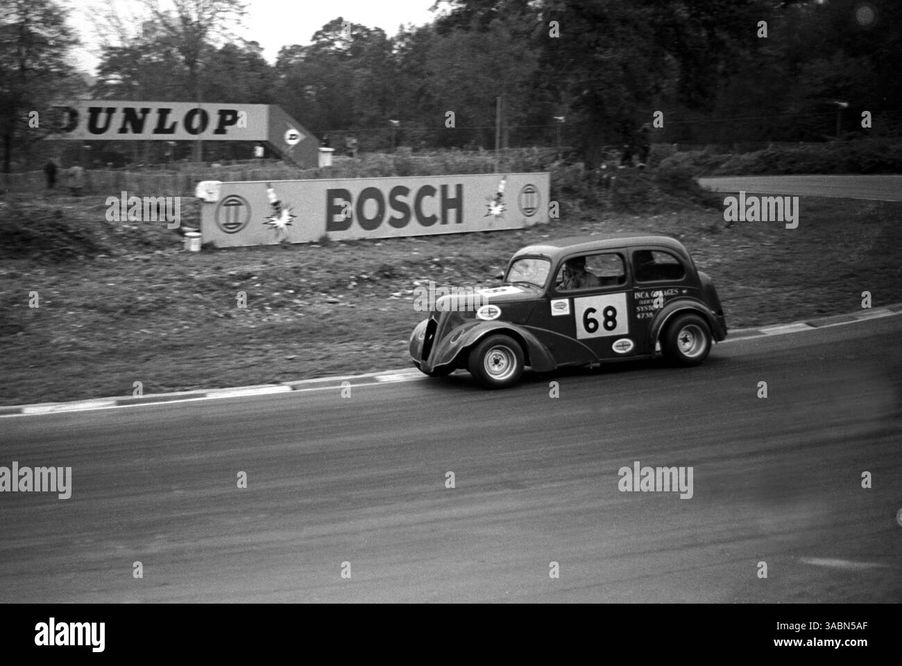 A racing Ford Popular (Pop) 103E.Saloon Car Club Racing, Brands Hatch ...