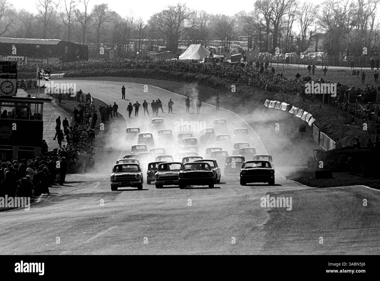 1965 british saloon car Black and White Stock Photos & Images - Alamy