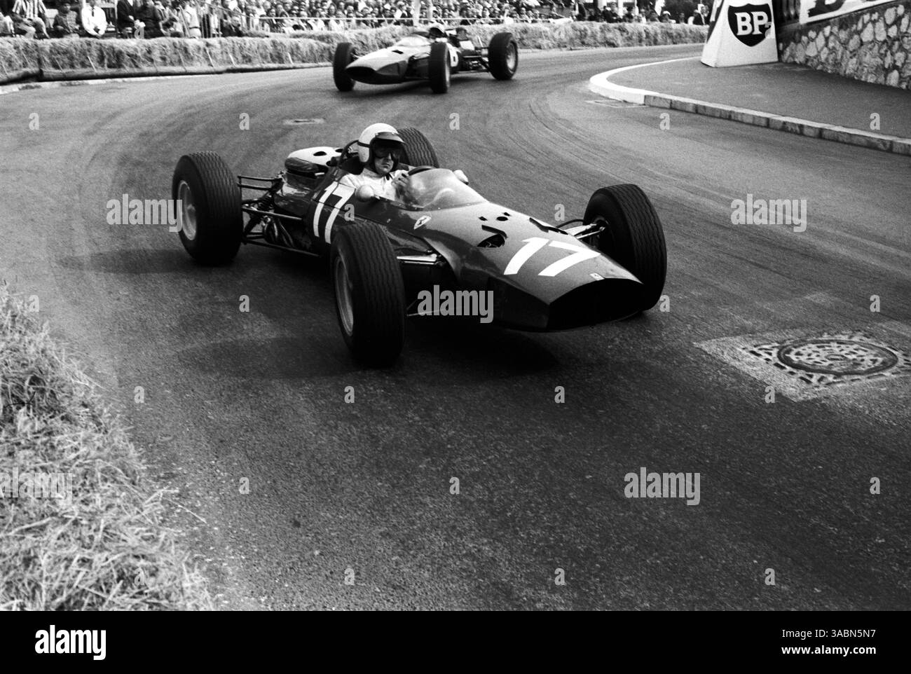 Lorenzo Bandini (ITA) Ferrari 1512 finished second...Monaco Grand Prix ...