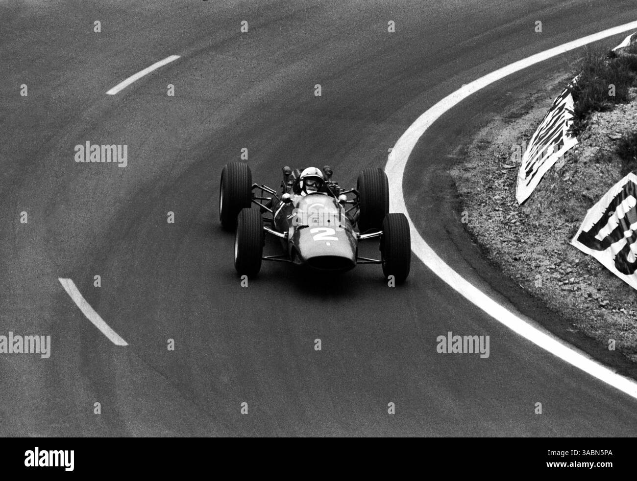 John Surtees (GBR) Ferrari 158 finished third...French Grand Prix ...