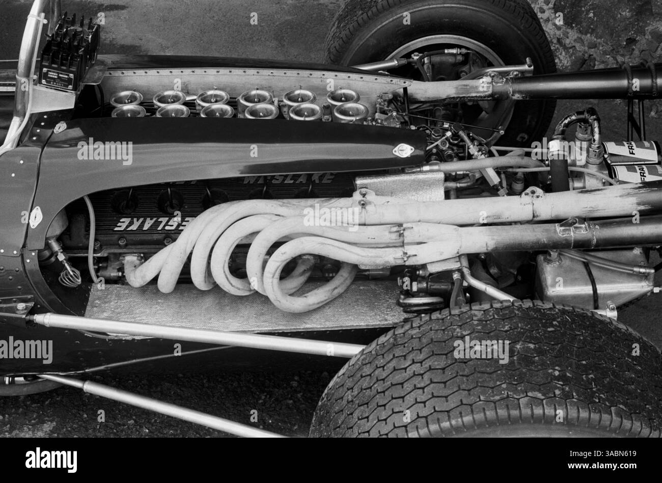 The Eagle T1G powered by the Weslake V12 engine was handed from Dan ...