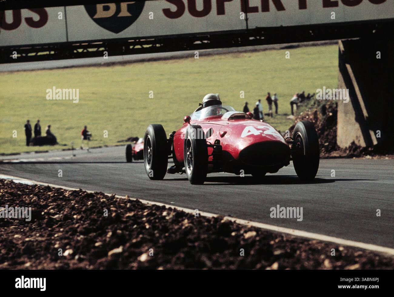 Phil Hill (USA) Ferrari D246.Silver City Trophy, Brands Hatch, 1 August ...
