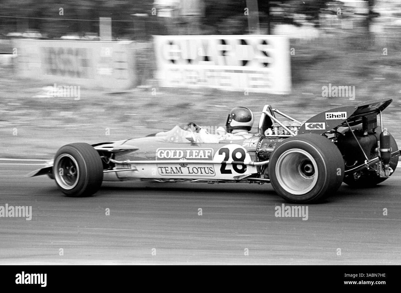 British GP, Brands Hatch 18 July 1970..Emerson Fittipaldi, Lotus 49C ...