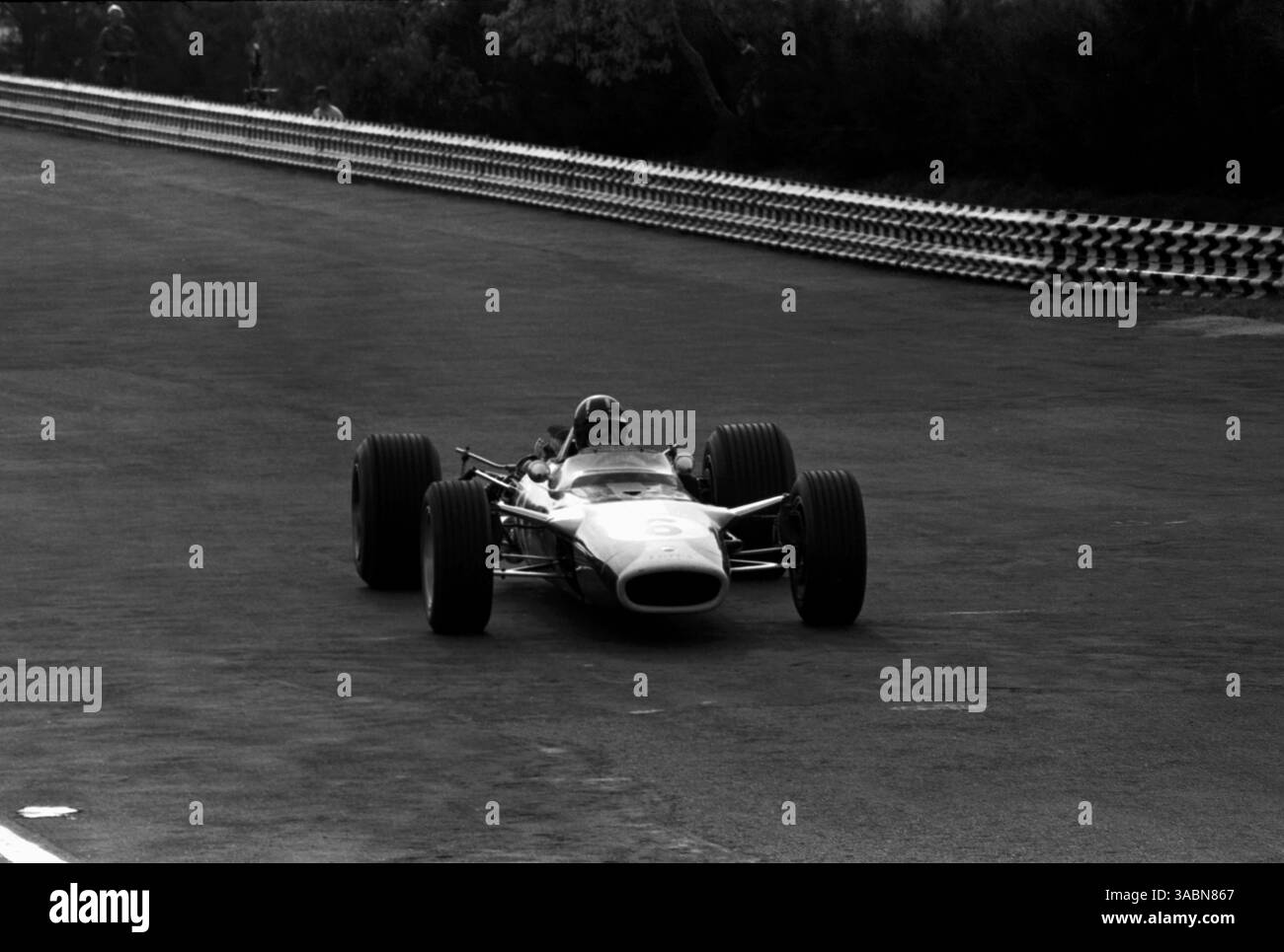 Graham Hill (GBR) Lotus 49 retired on lap eighteen with a broken universal joint...Mexican Grand ...