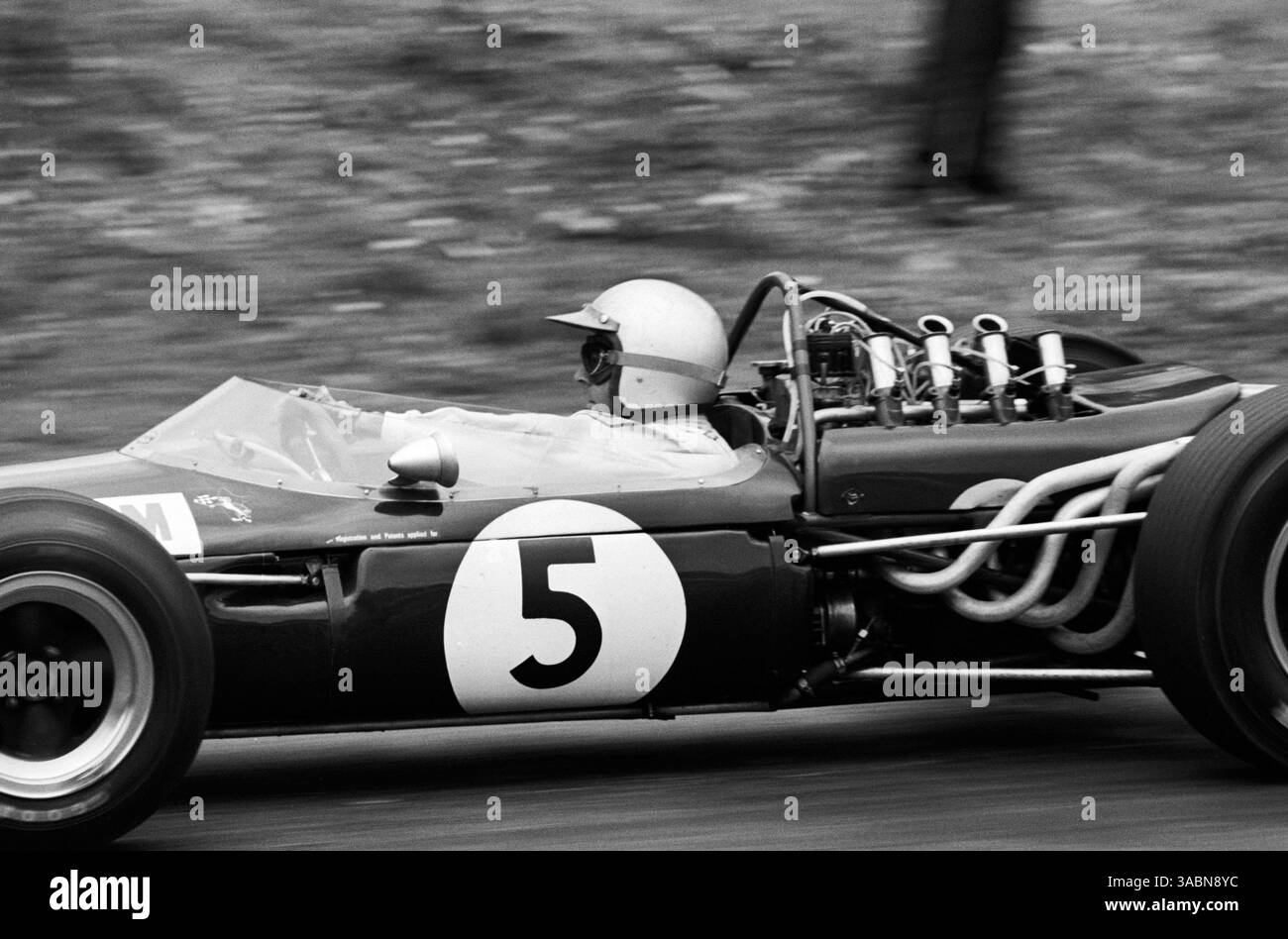 Race winner Jack Brabham (AUS) Brabham BT19...British Grand Prix ...