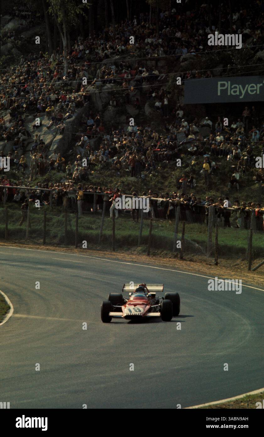 Race winner Jacky Ickx (BEL) Ferrari 312B. .Canadian Grand Prix; St Jovite, 20 September 1970 ...
