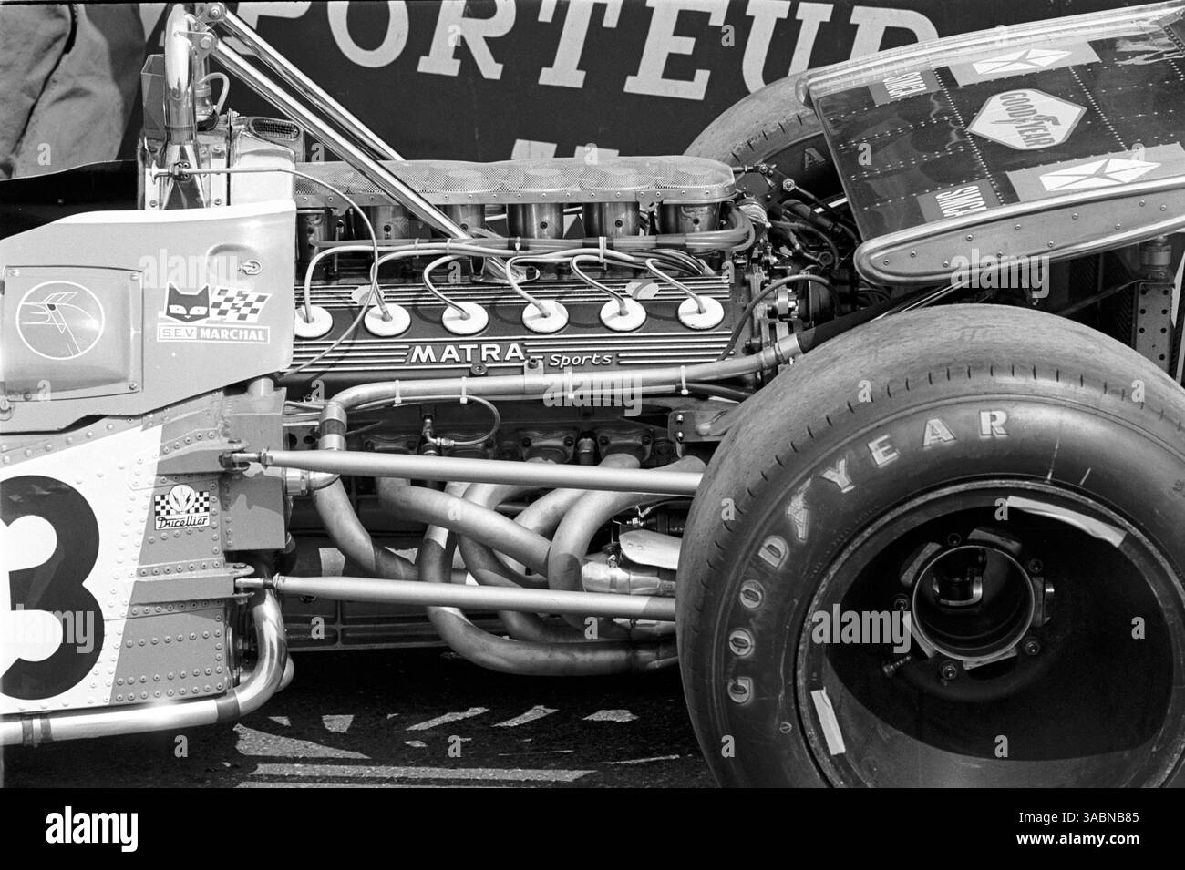 The Matra V12 engine..Dutch GP, Zandvoort, 21 June 1970 (Credit Image ...