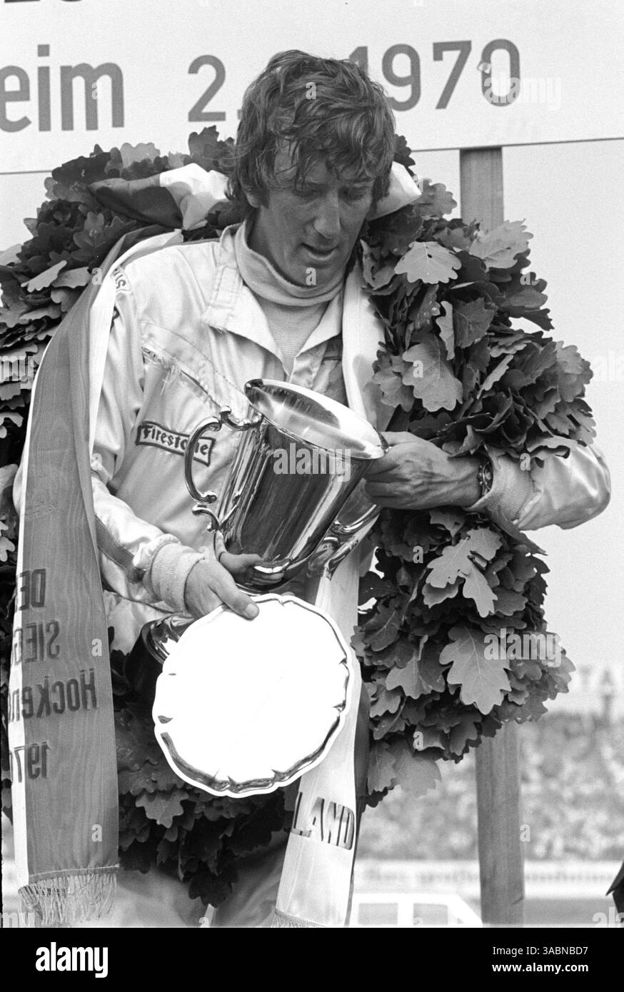 Jochen Rindt(AUT) Lotus 72C, wins his 4th Grand Prix in a row..German ...