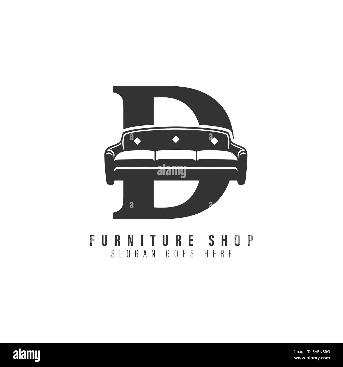 Designer furniture shop Stock Vector Images - Alamy