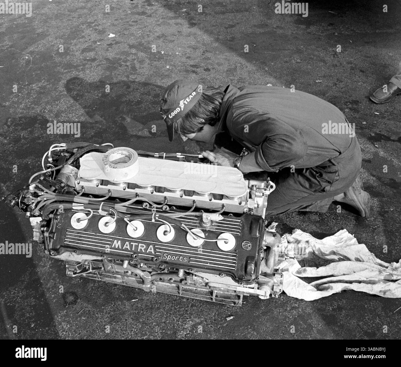Matra V12 engine..German GP, Nurburgring, 1 August 1971 (Credit Image ...