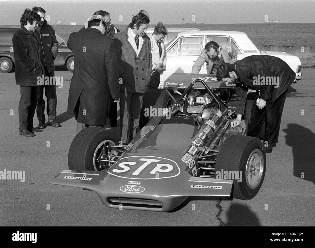 First test for the March 701 F1 car.Silverstone, early 1970 (Credit ...