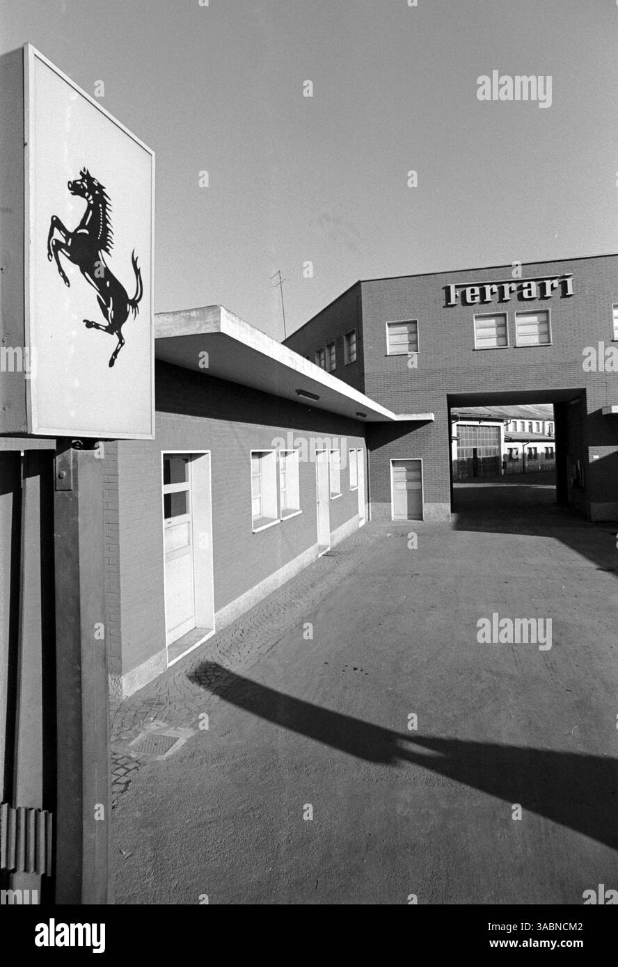 Ferrari factory.Modena, Italy, December 1970 (Credit Image: ©Sutton ...