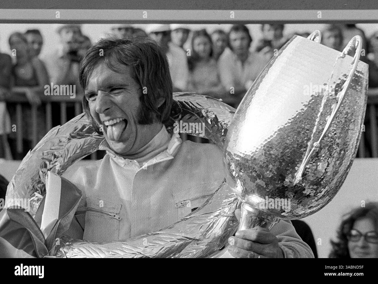 Winner and almost confirmed as World Champion, Emerson Fittipaldi(BRA ...