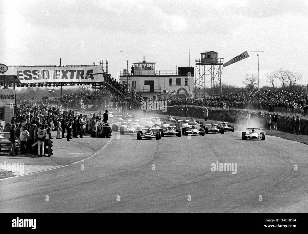 F1 drivers trophy Black and White Stock Photos & Images - Alamy