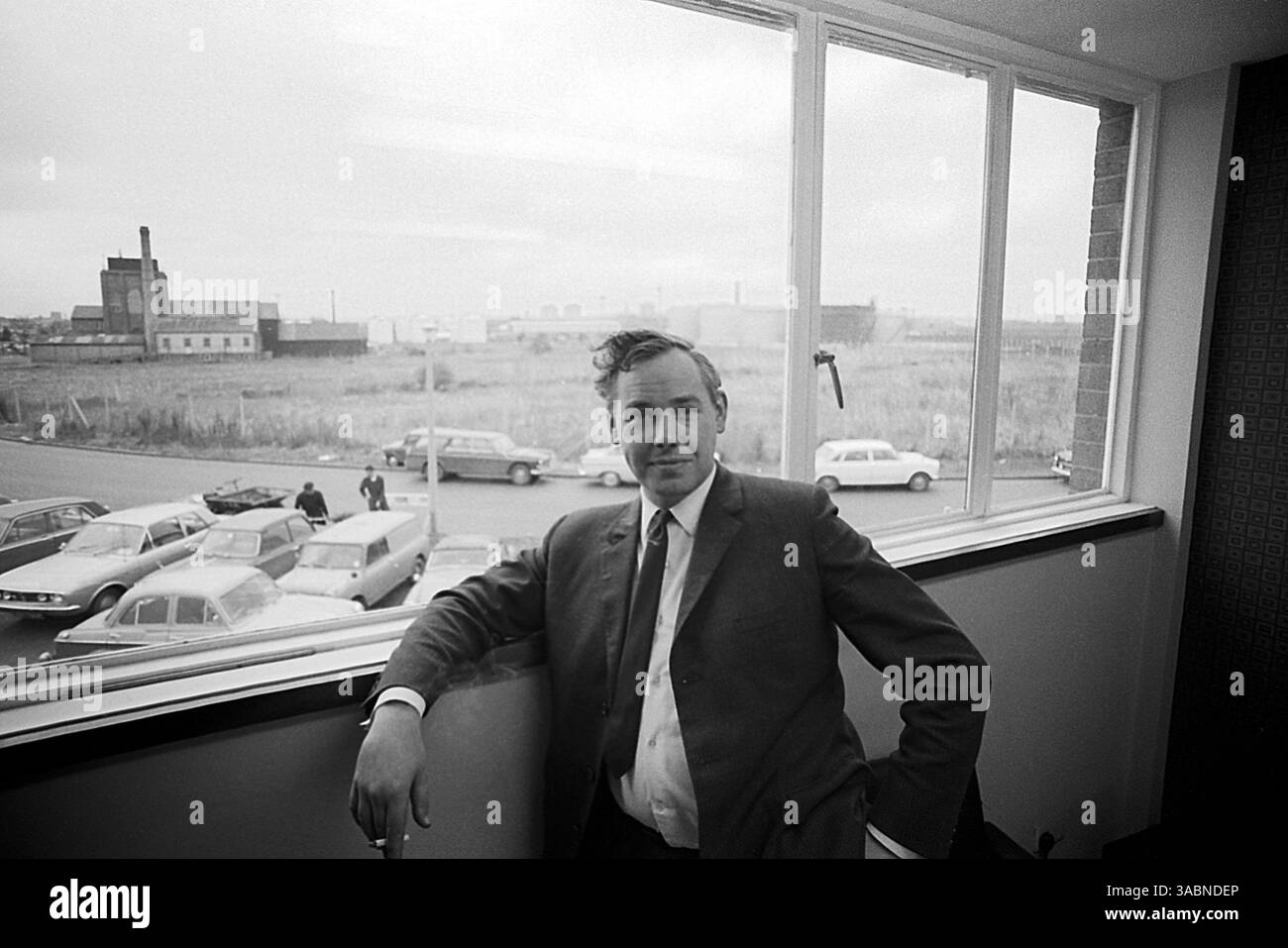 Keith Duckworth (GBR) designer of the Ford Cosworth DFV engine, the ...