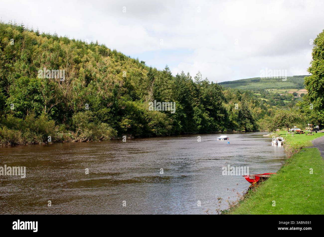 The River Barrow at St Mullins County Carlow , Ireland Stock Photo - Alamy