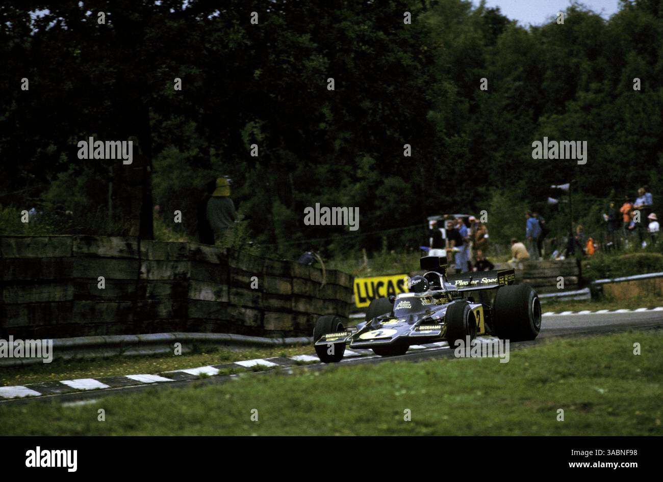 Jacky Ickx (BEL) Lotus 72E finished third..British Grand Prix, Brands ...