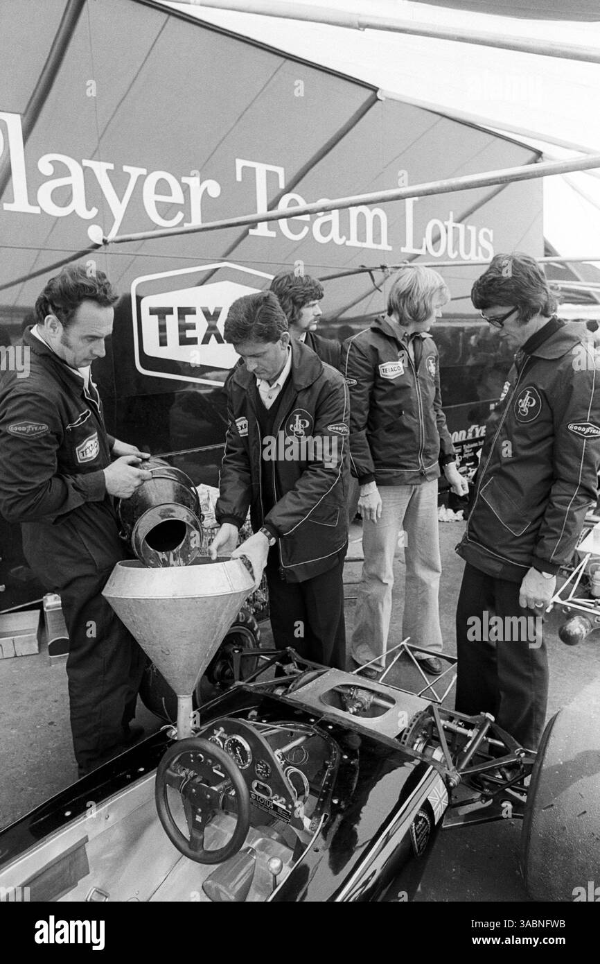 1973 lotus f1 Black and White Stock Photos & Images - Alamy