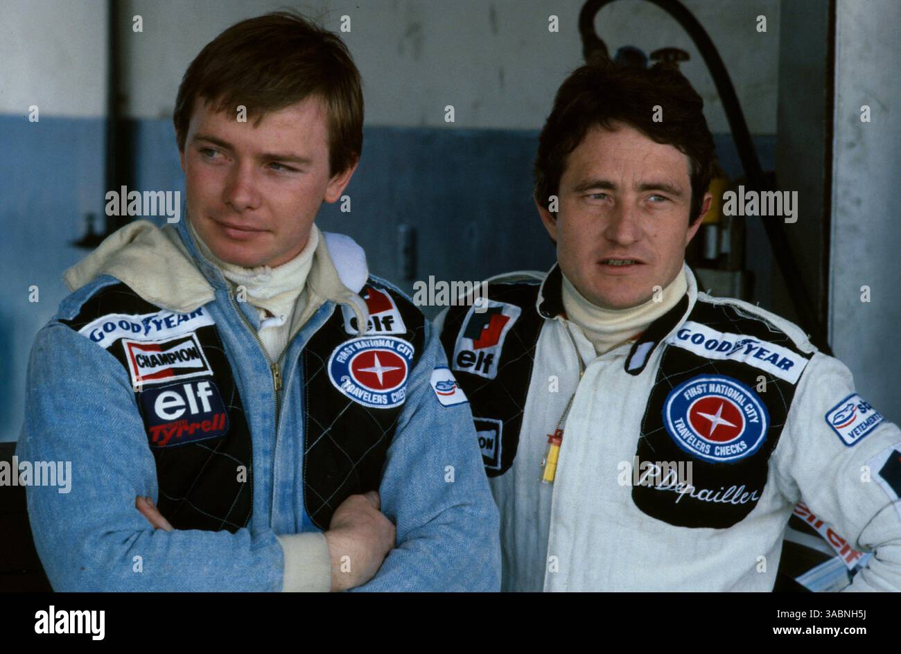 Patrick Depailler(R) and Didier Pironi Argentine GP 1978.He drove for ...