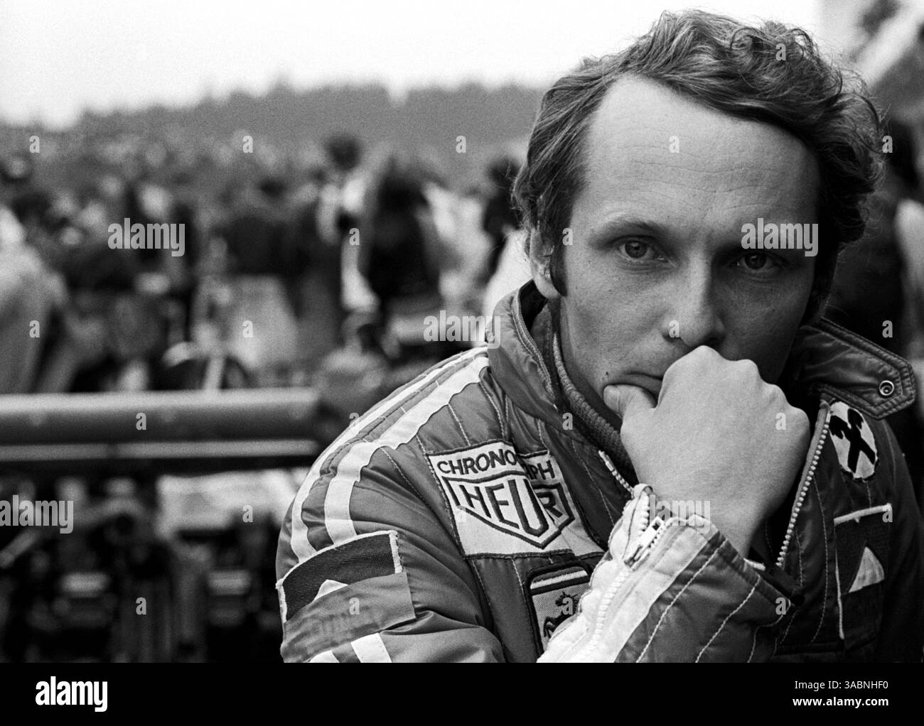Niki lauda accident Black and White Stock Photos & Images - Alamy