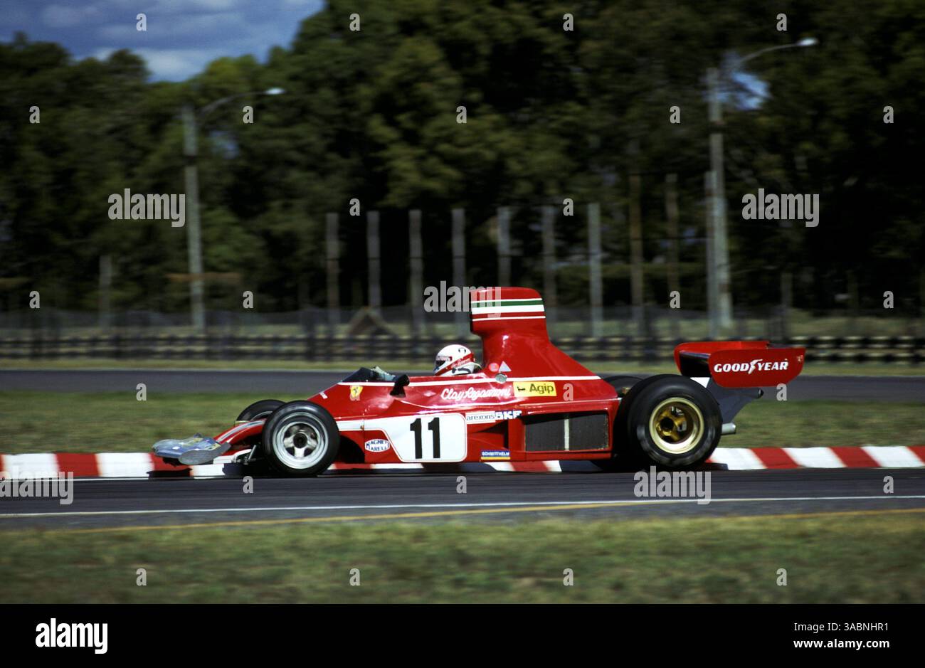 Clay Regazzoni (SUI) Ferrari 312B3 finished fourth. .Argentinean Grand ...