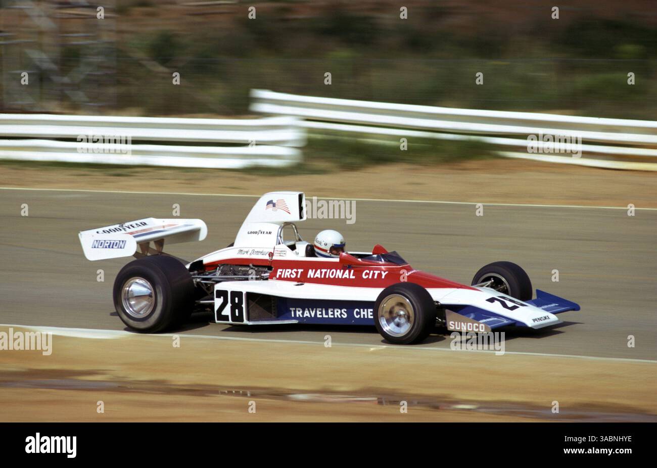 Mark Donohue (USA) Penske PC1 finished eighth..South African Grand Prix ...