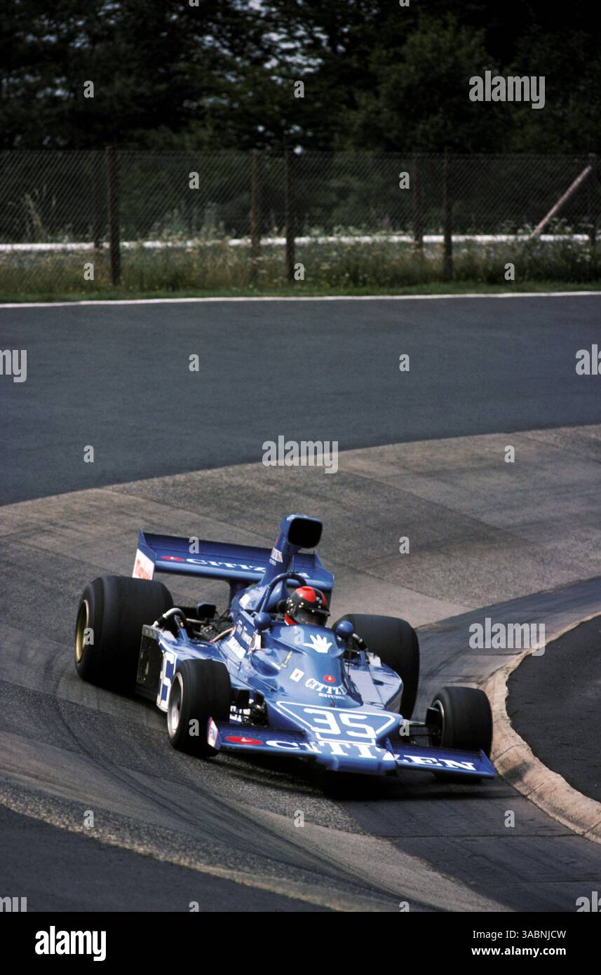 Tony Trimmer (GBR) Maki 101C crashed heavily at Pflanzgarten on his GP ...