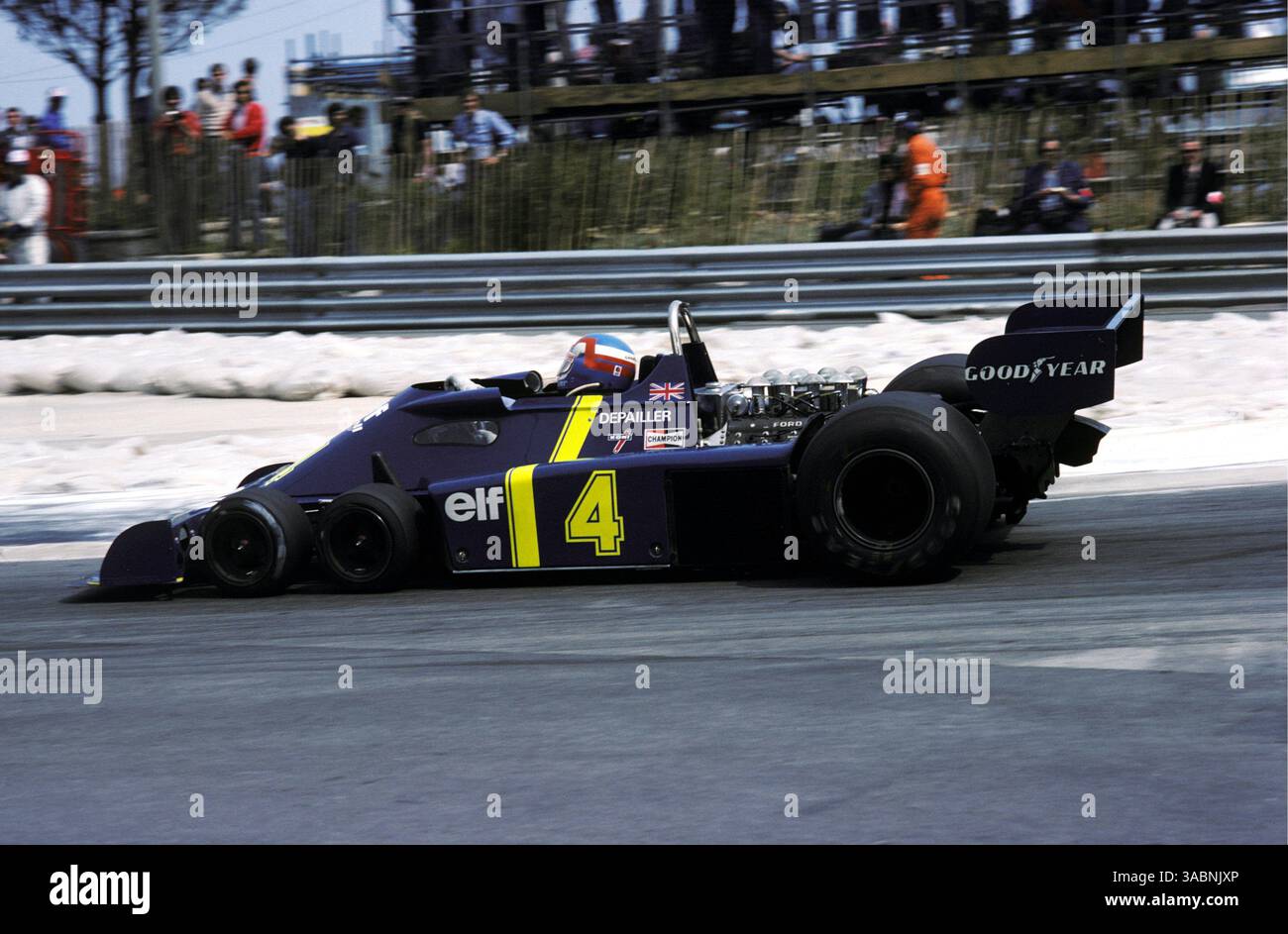 Patrick Depailler (FRA) Tyrrell P34 finished third. .Monaco Grand Prix ...