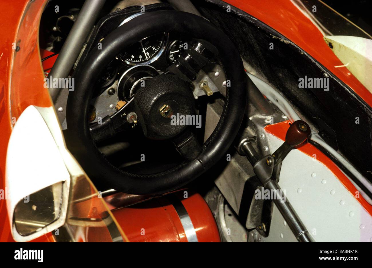 The cockpit of the McLaren M23. .British Grand Prix, Rd 9, Brands Hatch ...