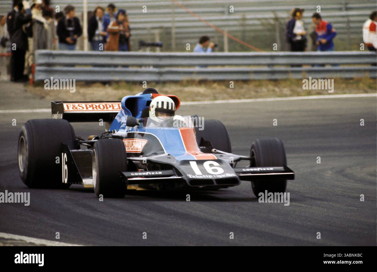 Tom Pryce (GBR) qualified the new Shadow DN8 in an excellent third ...
