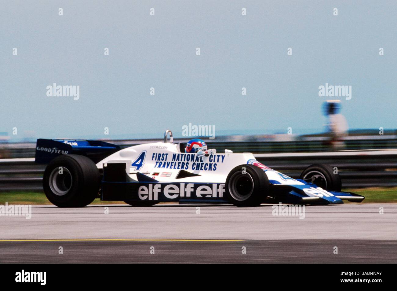 Patrick Depailler (FRA) Tyrrell 008 retired from the race on lap nine ...