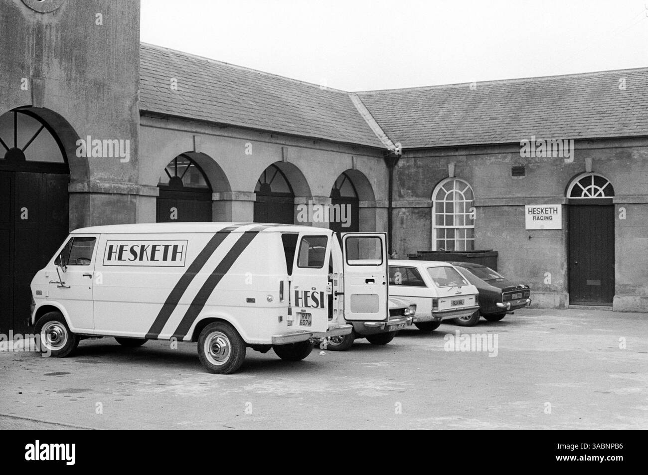 The headquarters of Hesketh Racing..Formula One World Championship ...