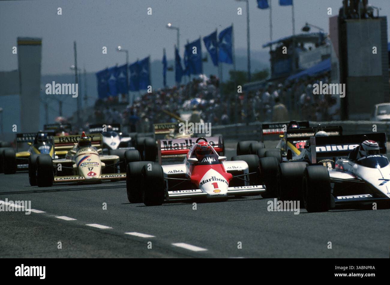 Niki Lauda (AUT) McLaren MP4/2B, DNF..French Grand Prix, Paul Ricard, 7 ...
